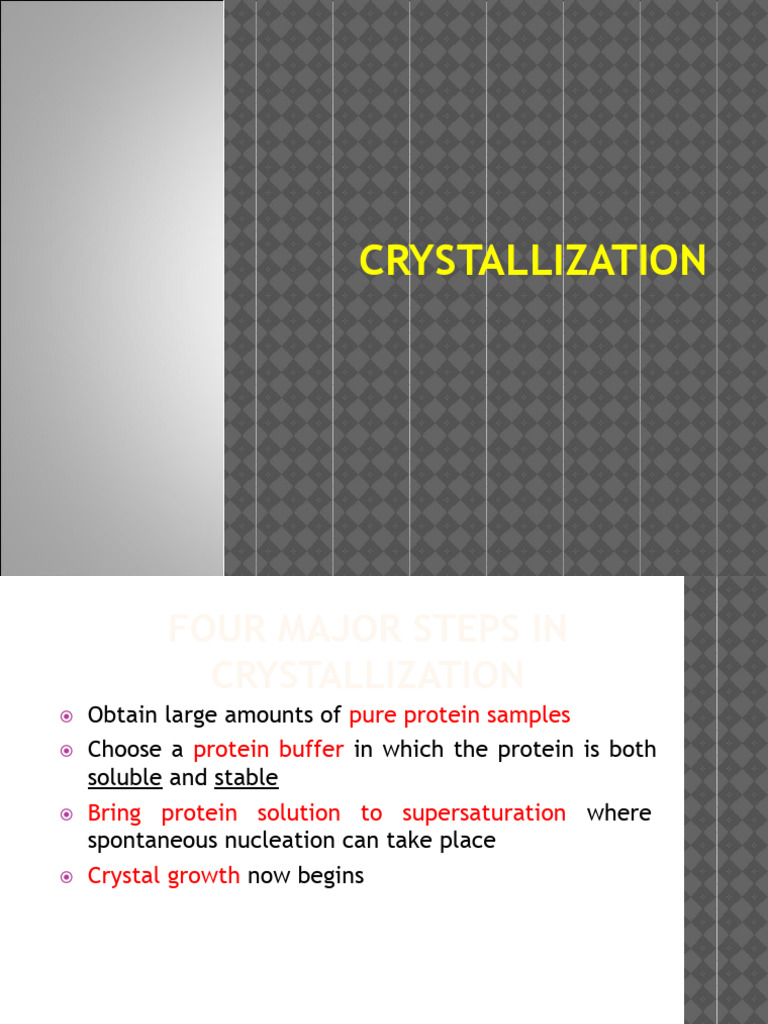 Crystallisation Nov2023 | PDF | Crystallization | Nucleation