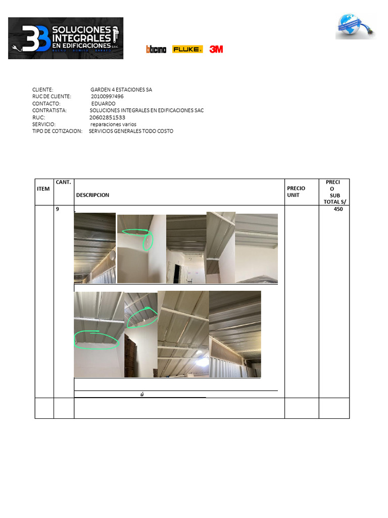 Cobertores de Techo Pv4 | PDF