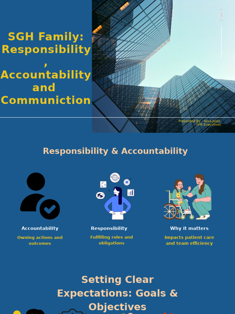 SGH Family PPT Niva-1 | PDF | Accountability | Performance Indicator