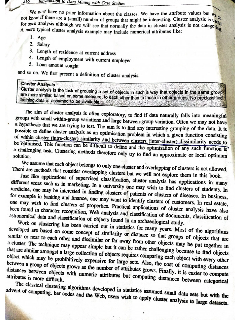 Data Mining Unit III | PDF