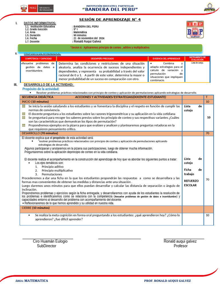 sesion #2 | PDF | Aprendizaje | Ciencia cognitiva