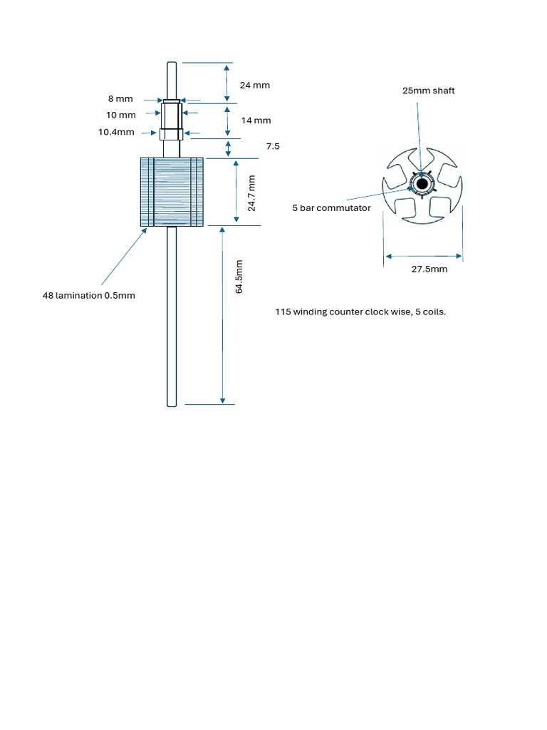 Armature Commutator 27 (2024-06-28 10 - 30 - 32) | PDF
