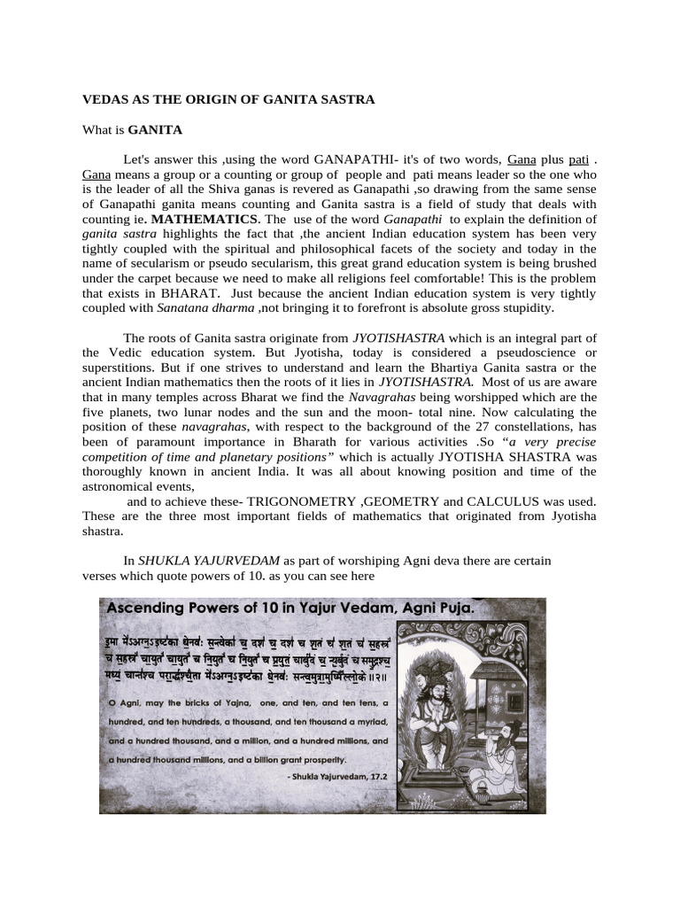 Ganita Sastra | PDF | Pi | Trigonometry