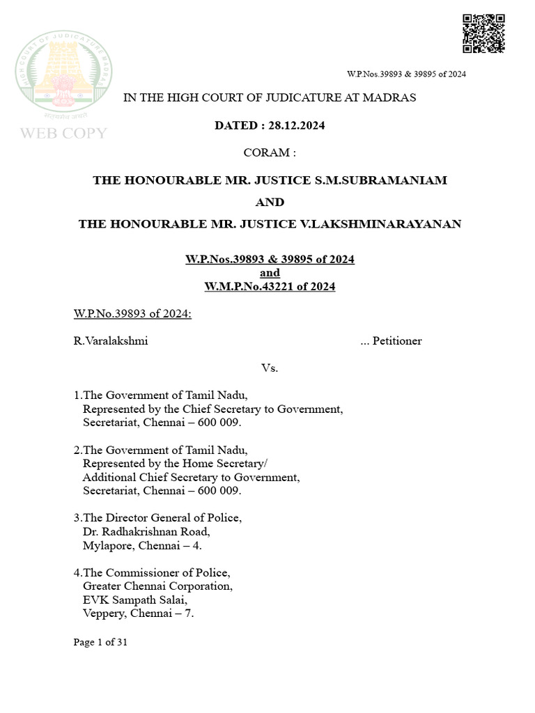 Anna University Case | PDF | Justice | Crime & Violence