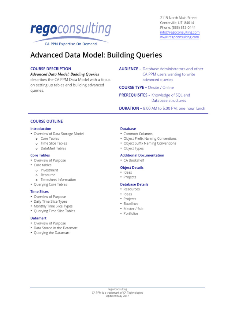 Advanced Data Model Building Queries | PDF | Databases | Application Software
