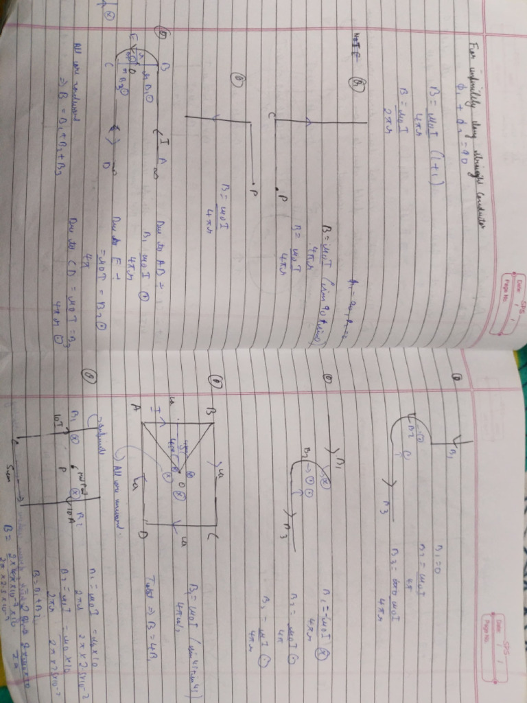 Magnetic Effect Notes | PDF