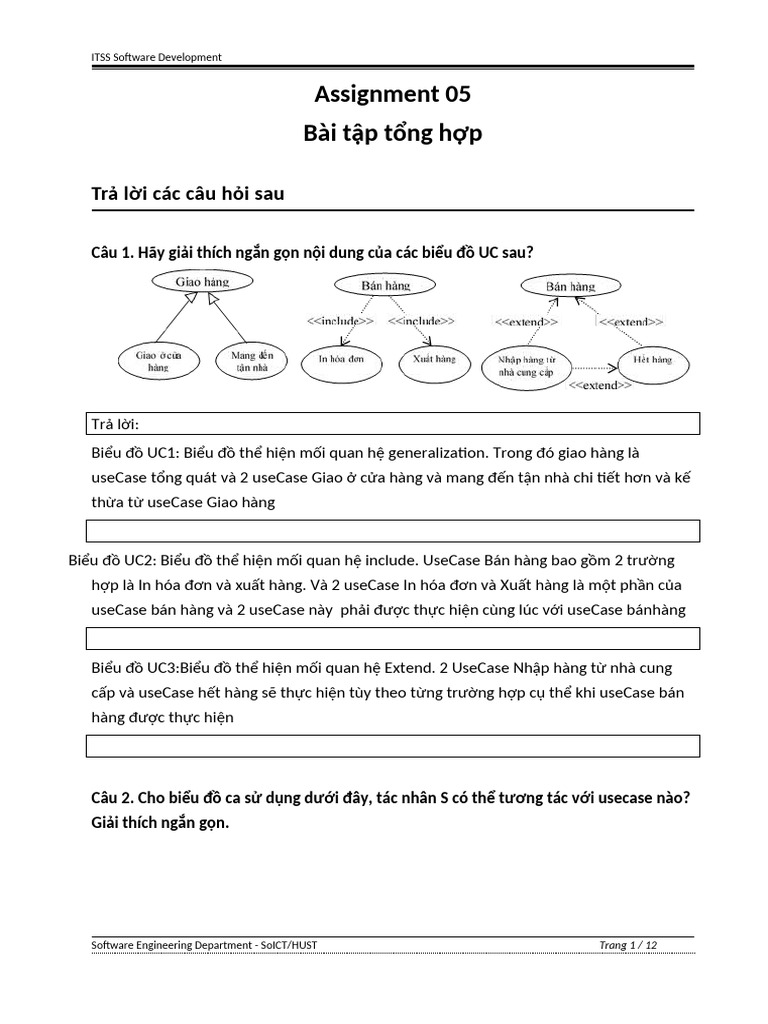 Assignment 03 - Bai Tap Tong Hop 20241 | PDF