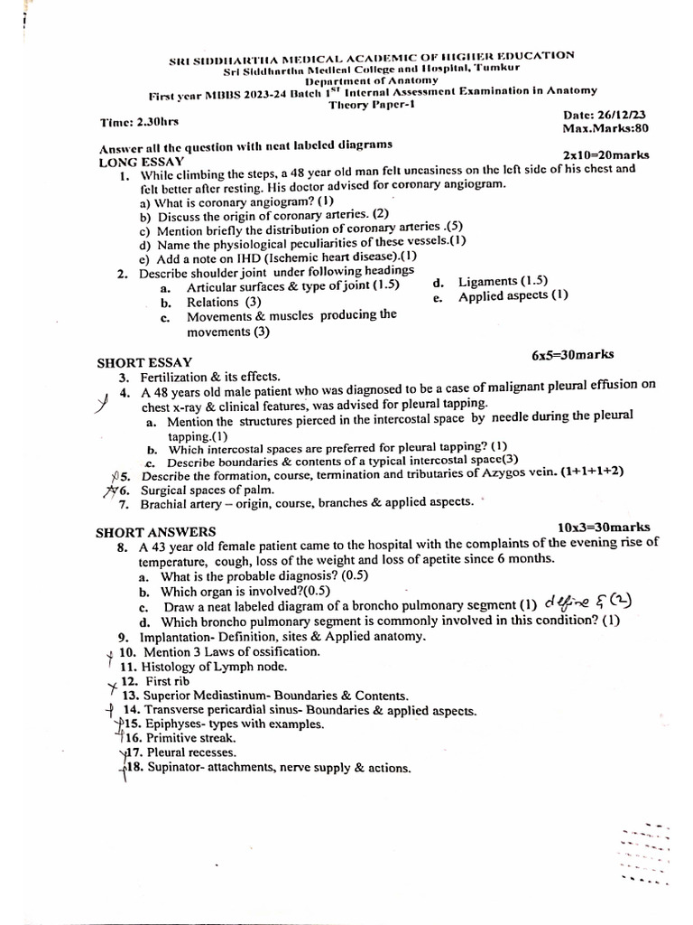 1st internals papers | PDF