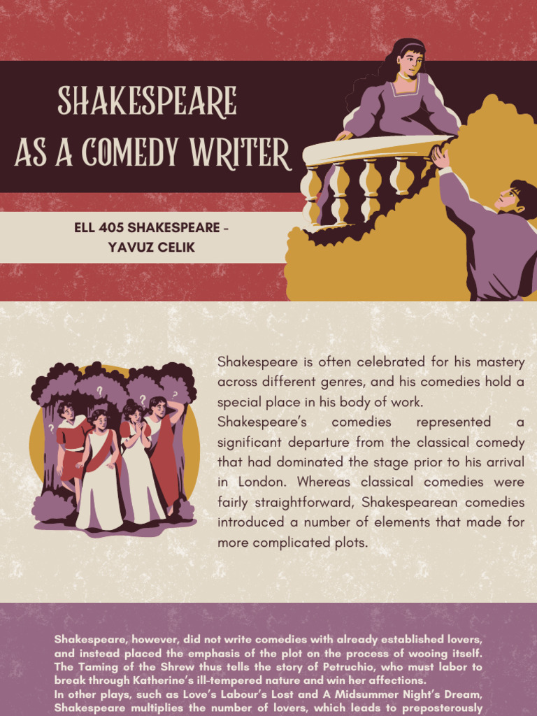 Shakespeare's Complex Comedies | PDF | William Shakespeare | Comedy