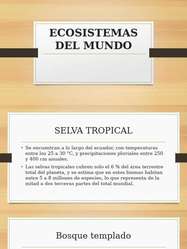 2 Biomas | PDF | Los bosques | Desierto