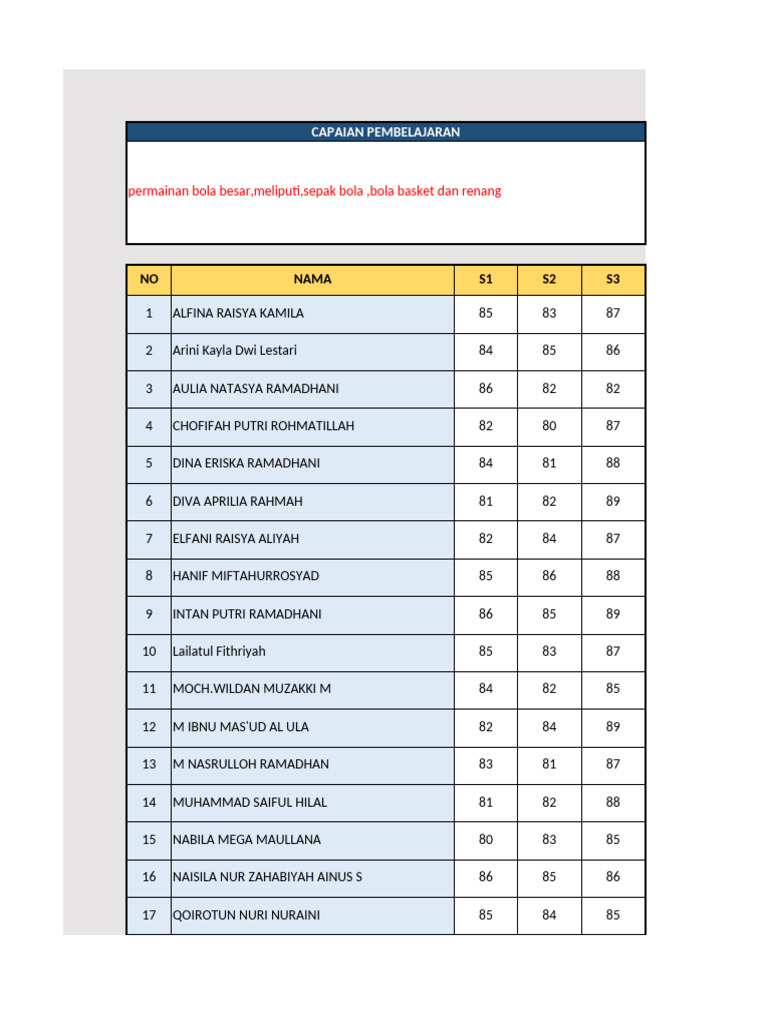 pjok 10 sas 2024 | PDF
