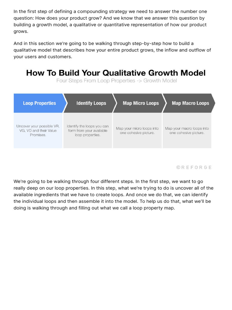 Intro To Building A Qualitative Model | PDF
