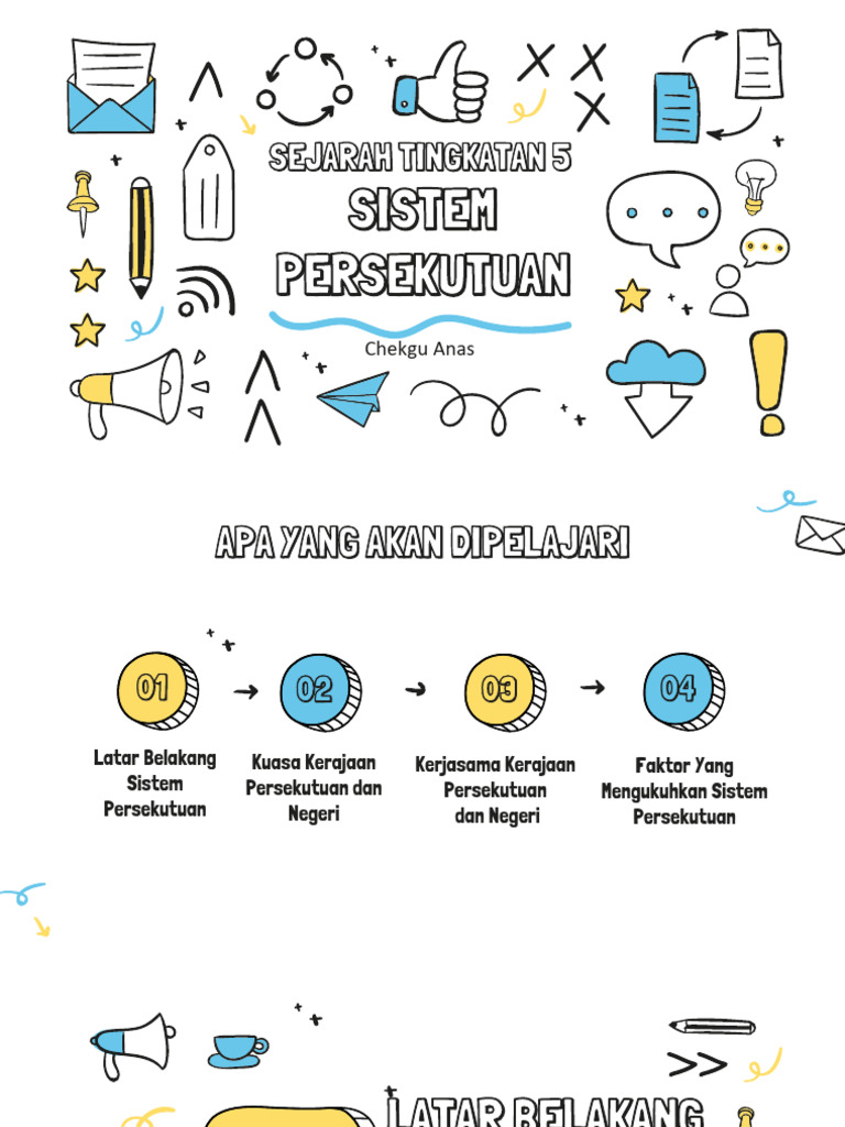 Sistem Persekutuan: Sejarah Tingkatan 5 | PDF