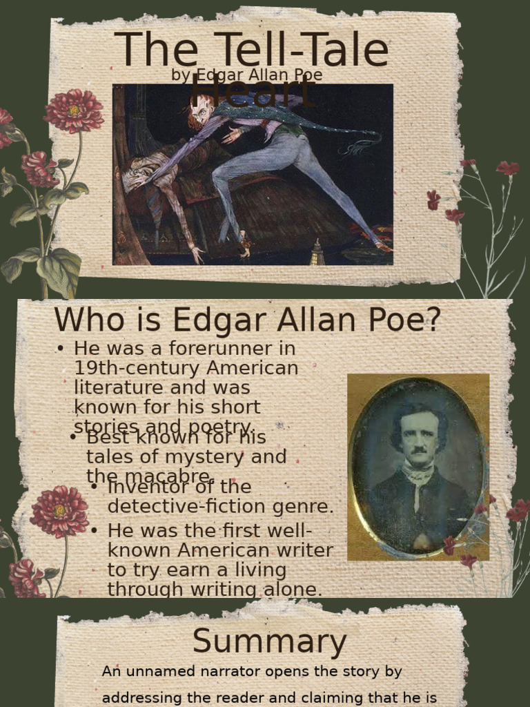 Tell Tale Heart Edgar Allan Poe (2) | PDF