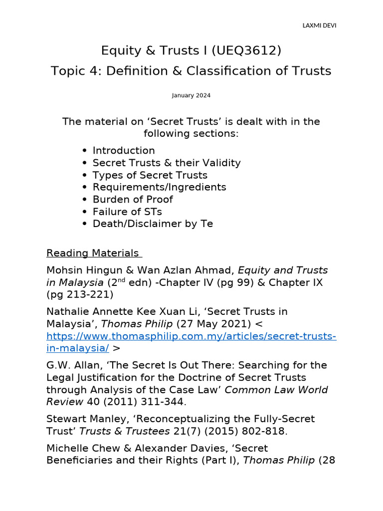 Topic 4 Handout Pdf Legal Documents Social Stratification 2171