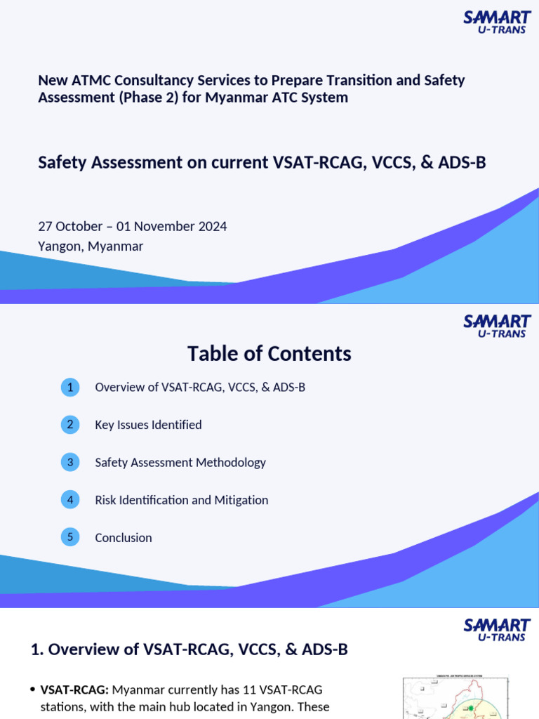 Phase Ii - Rcag, VCCS, & Ads-B Presentation 2 | PDF | Air Traffic ...