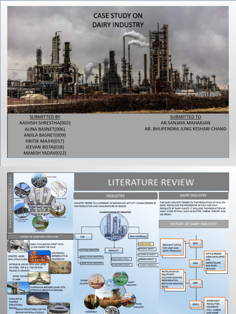 Dairy Industry Structural Case Study | PDF | Dairy | Milk