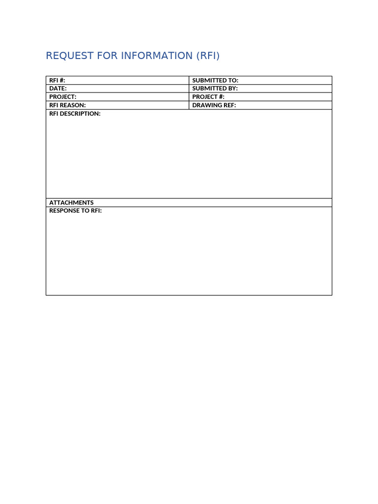 0waMJMRRdmwVZDEi0yXh RFI Template | PDF