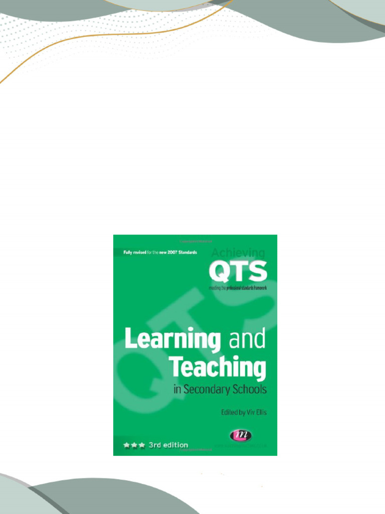 Download full Learning and Teaching in Secondary Schools Achieving QTS ... Download full Learning and Teaching in Secondary Schools Achieving QTS ...