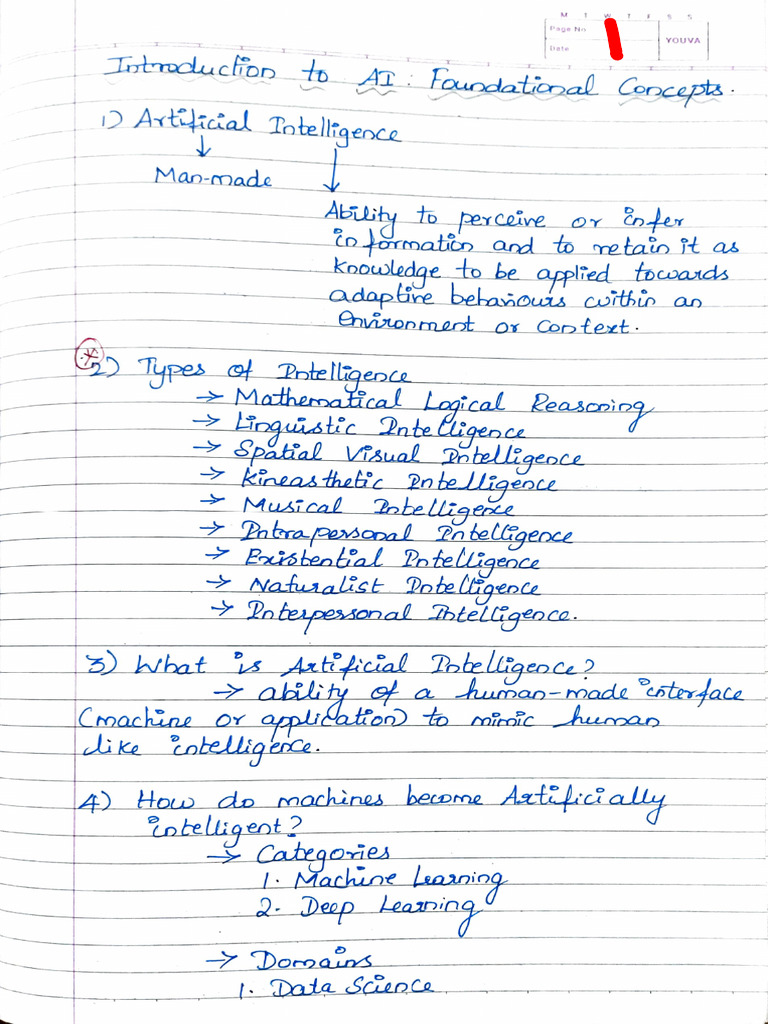 Overview of Each Unit Subject Specific Skills Class 10 Ai | PDF ...