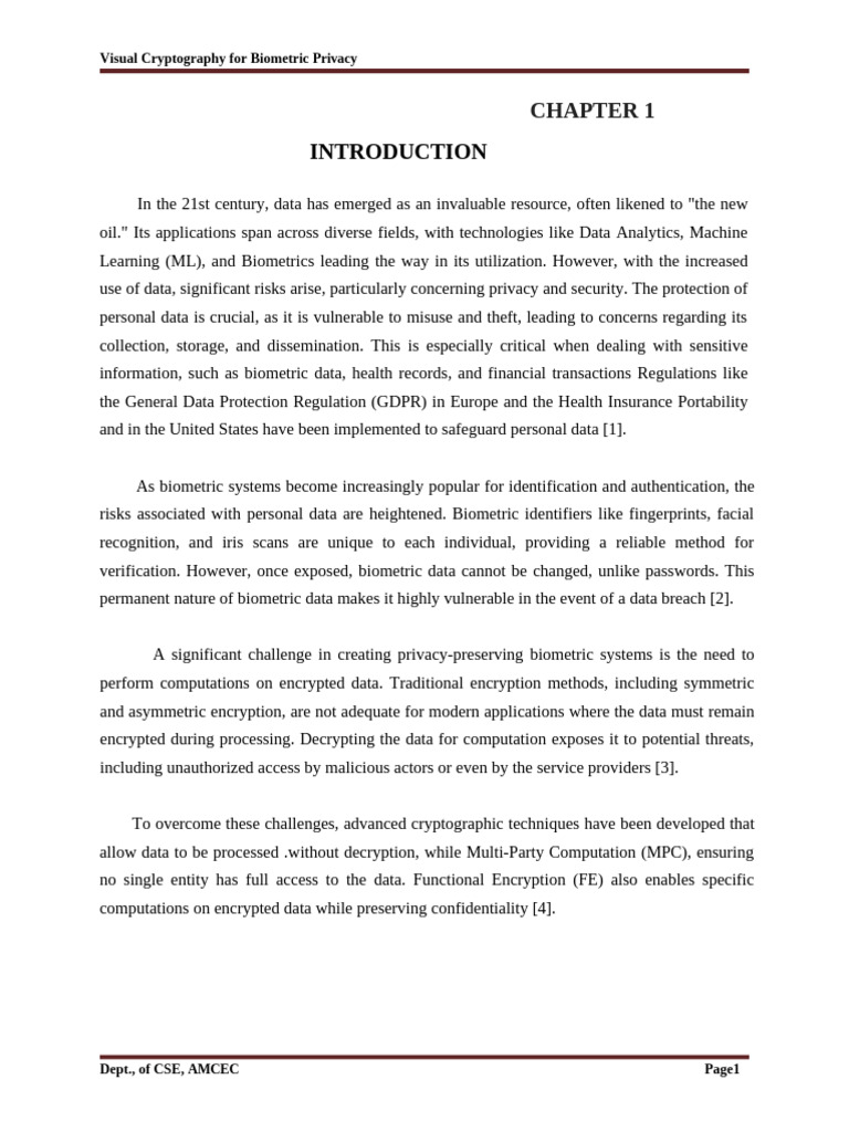 cyber (1) | PDF | Encryption | Biometrics