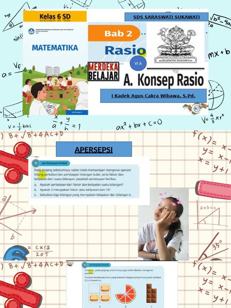 PPT RASIO kelas 6 | PDF