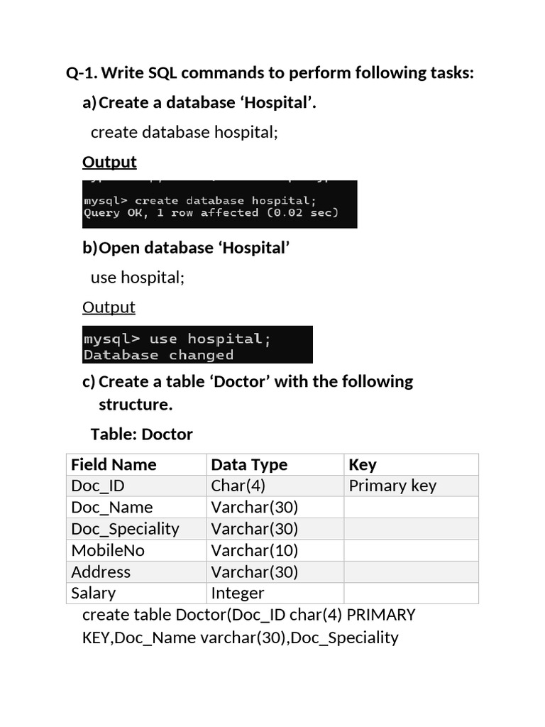 hii | PDF | Table (Database) | Data Model