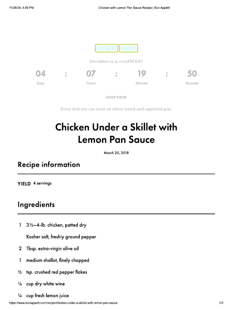 Chicken | PDF