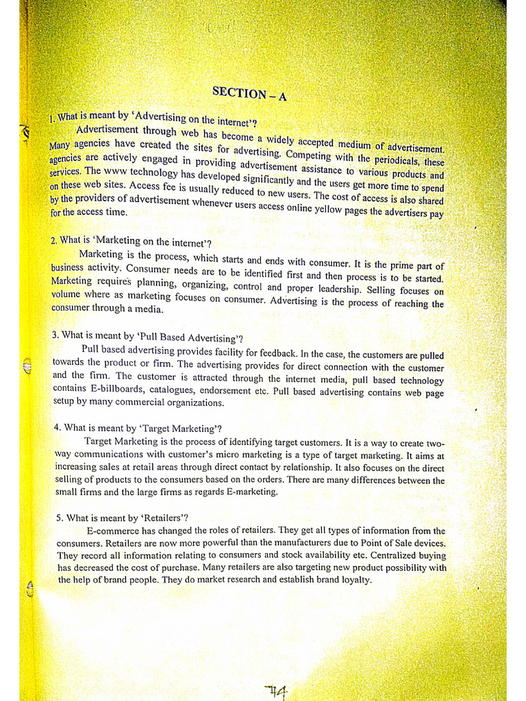 E Commerce Unit 4 Pdf