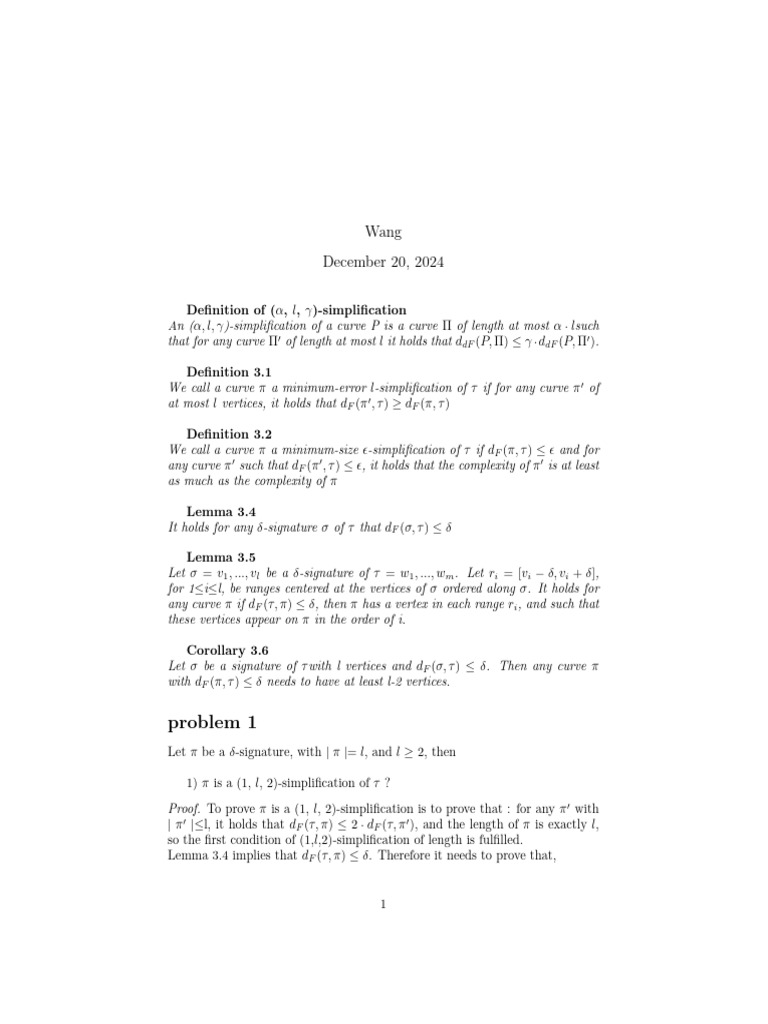 Frechet_distance | PDF | Vertex (Graph Theory) | Mathematical Concepts
