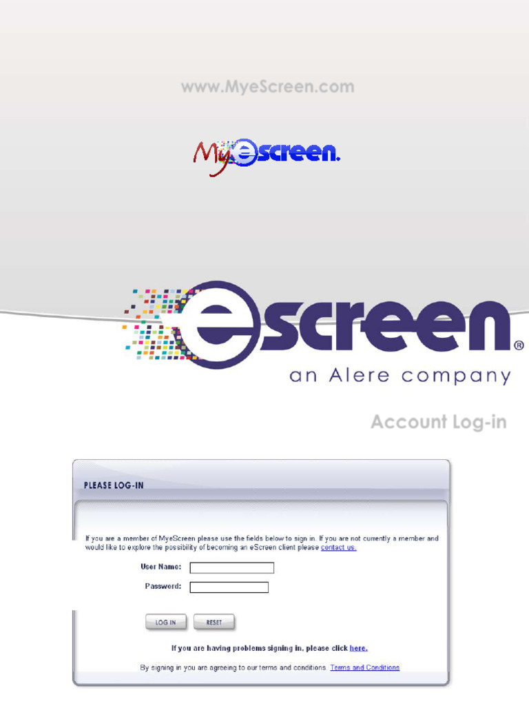 MultiCare-OccMed-MyeScreen-User-Slide-Show | PDF | Software | Computing