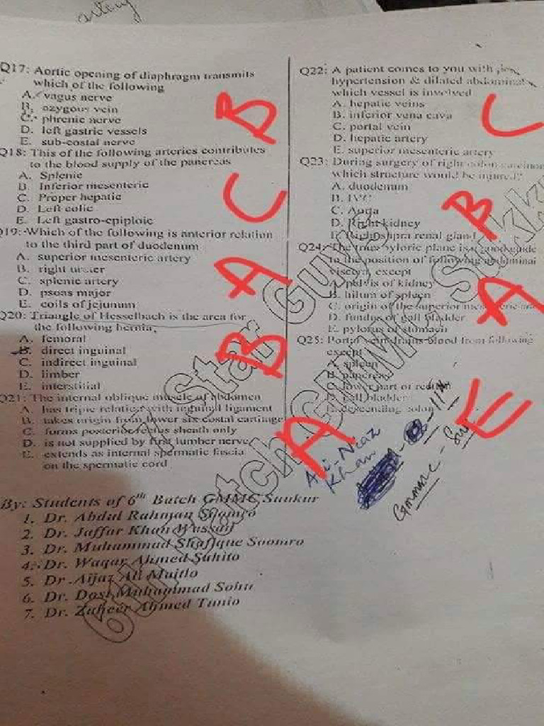 Ana Solved Bcqs CMC | PDF