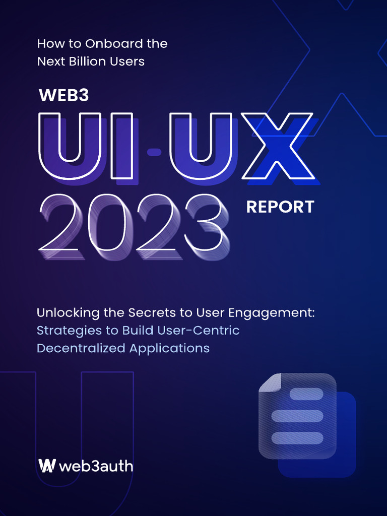 UI_UX Report 2023 | PDF | Cryptocurrency | User Interface