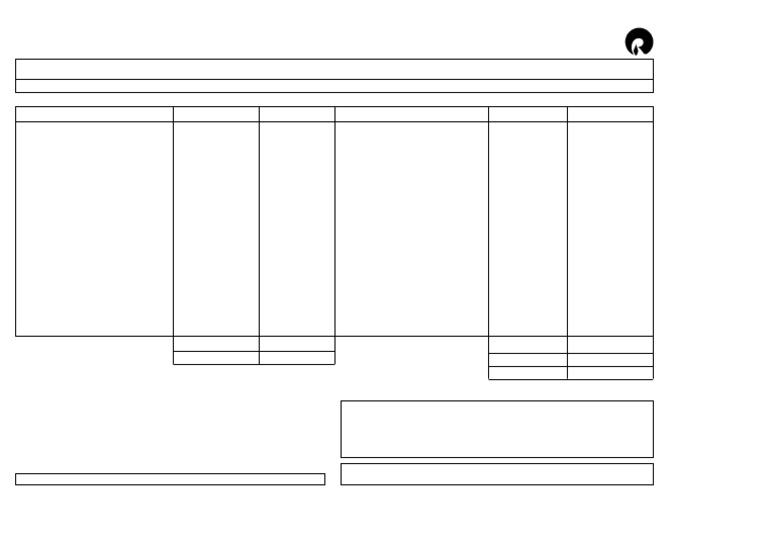 Reliance Industries LTD Head Office PAYSLIP | PDF