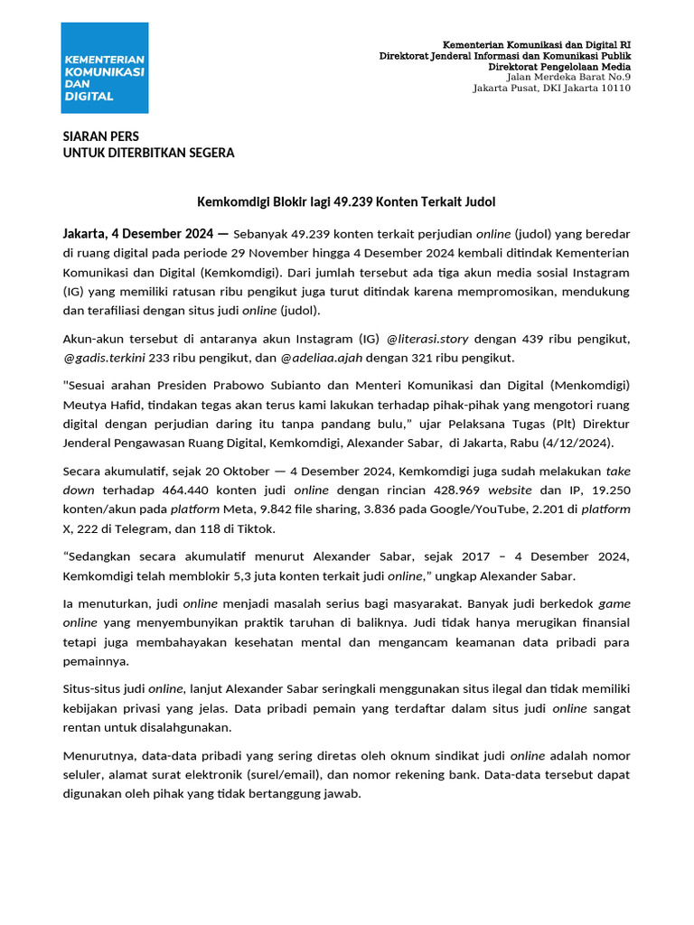 [SIARAN_PERS_STOP_JUDOL_4122024]_-_PLT DIRJEN PENGAWASAN RUANG DIGITAL ...