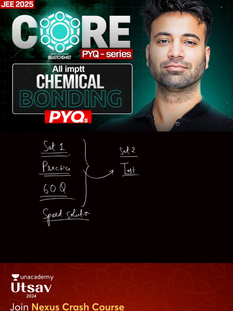 Chemical Bonding PYQs | PDF