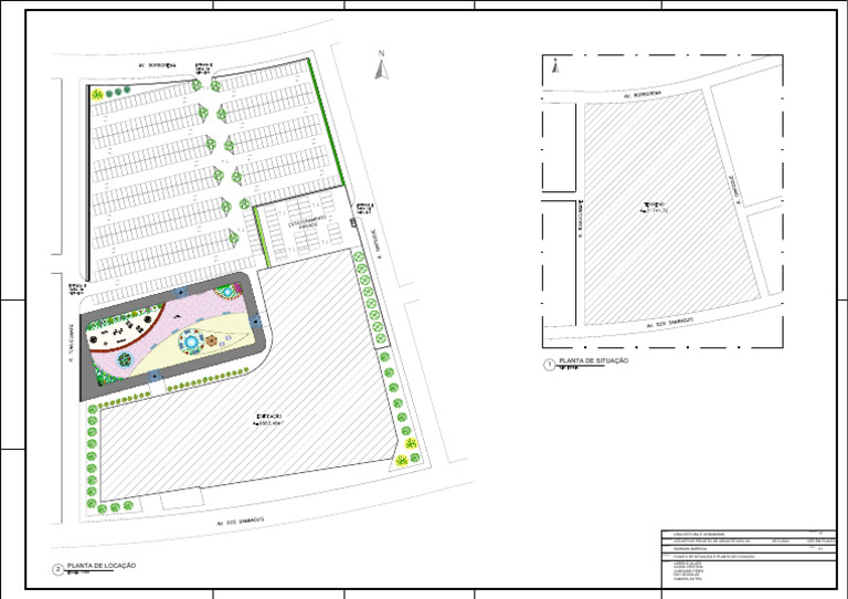 R05 - Edifício Híbrido-Folhas - PRANCHA 01 - A1 | PDF