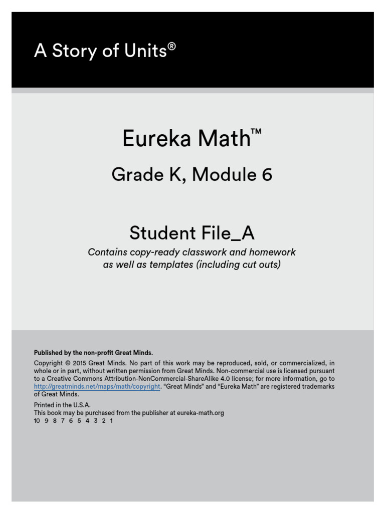 Grade K Module 6 Pdf Shape Triangle