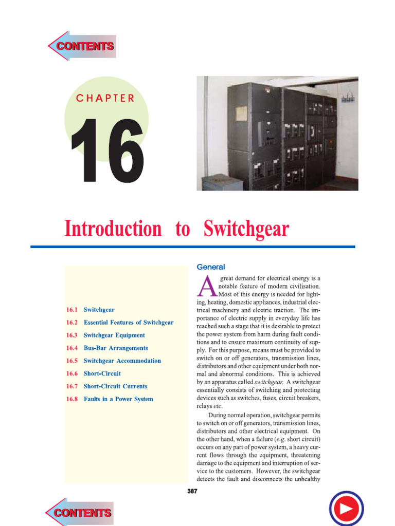 Switchgear | PDF