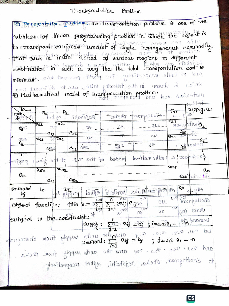 4 Transportation-Problem | PDF