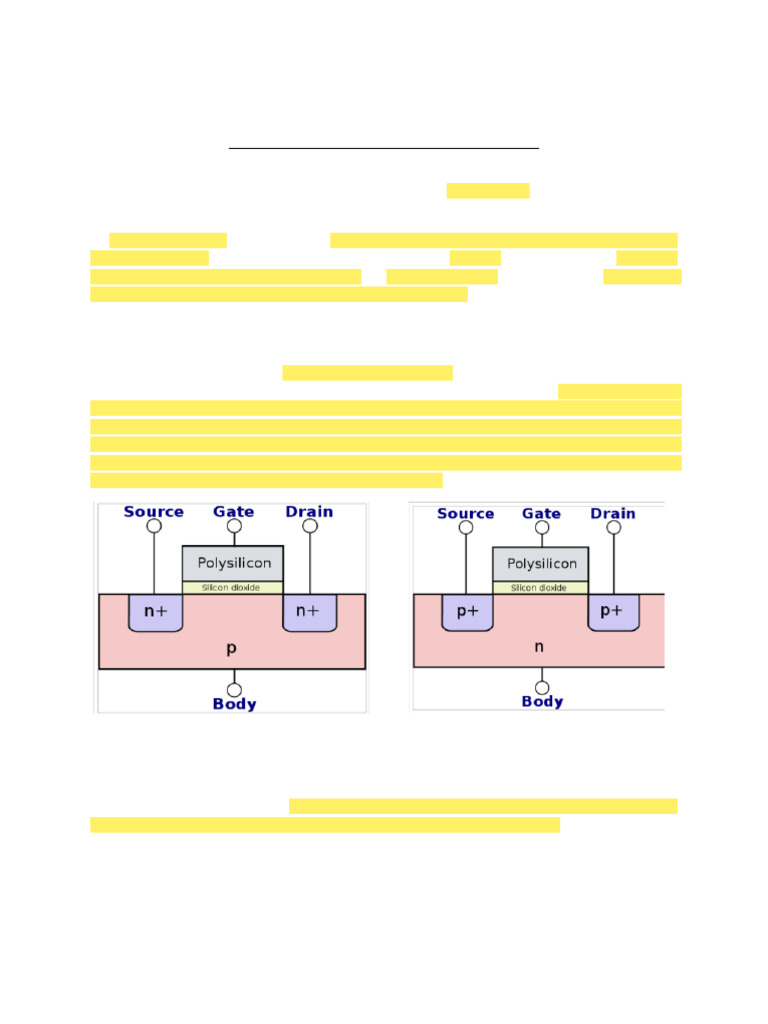 Lec _2 | PDF | Field Effect Transistor | Mosfet