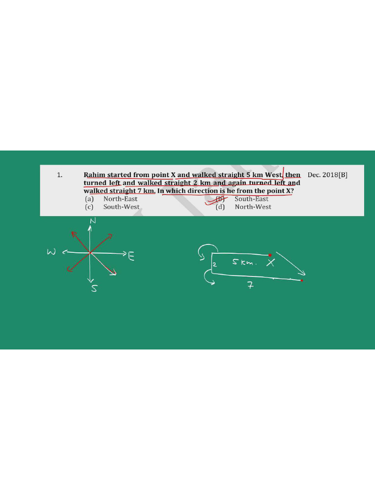 Answer PDF Chapter 10 Direction Sense Test | PDF