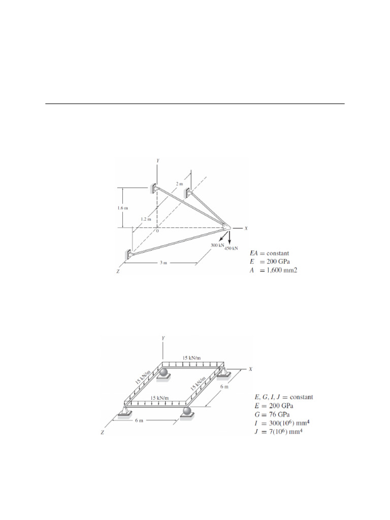 Structural Analysis Assignment #4 Guide | PDF