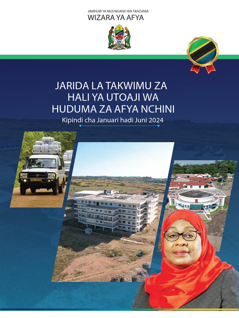 Jarida La Takwimu Za Hali Ya Utoaji Wa Huduma Za Afya Nchini | PDF