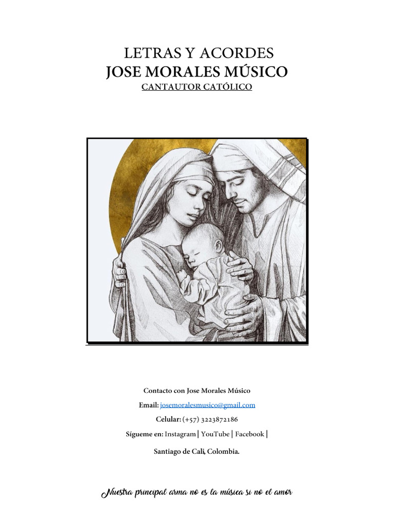 Letras y Acordes de José Morales | PDF