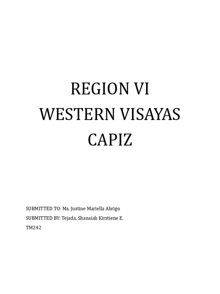 CAPIZ | PDF