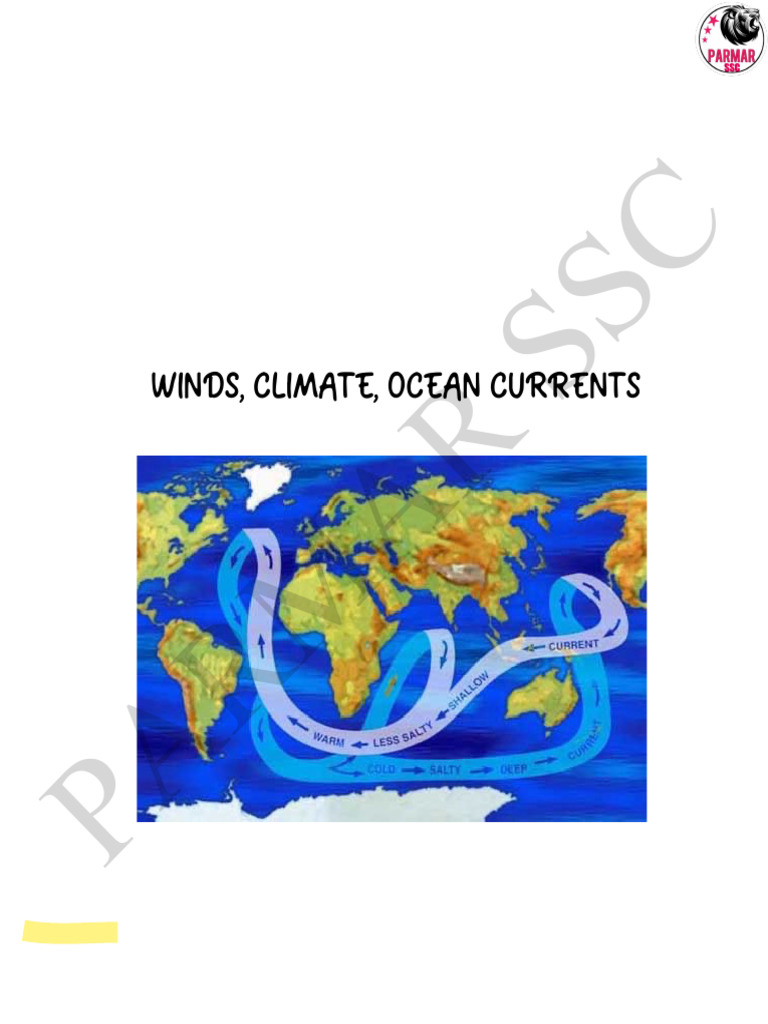 Lec 7 WINDS, CYCLONE AND OCEAN CURRENTS English 7 Notes | PDF | Wound ...