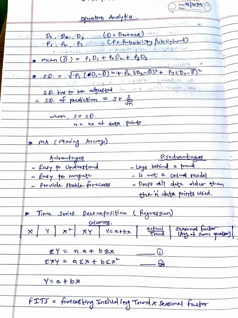 OA Formulas | PDF