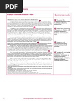 IGCSE Global Perspectives Marking Scheme | PDF