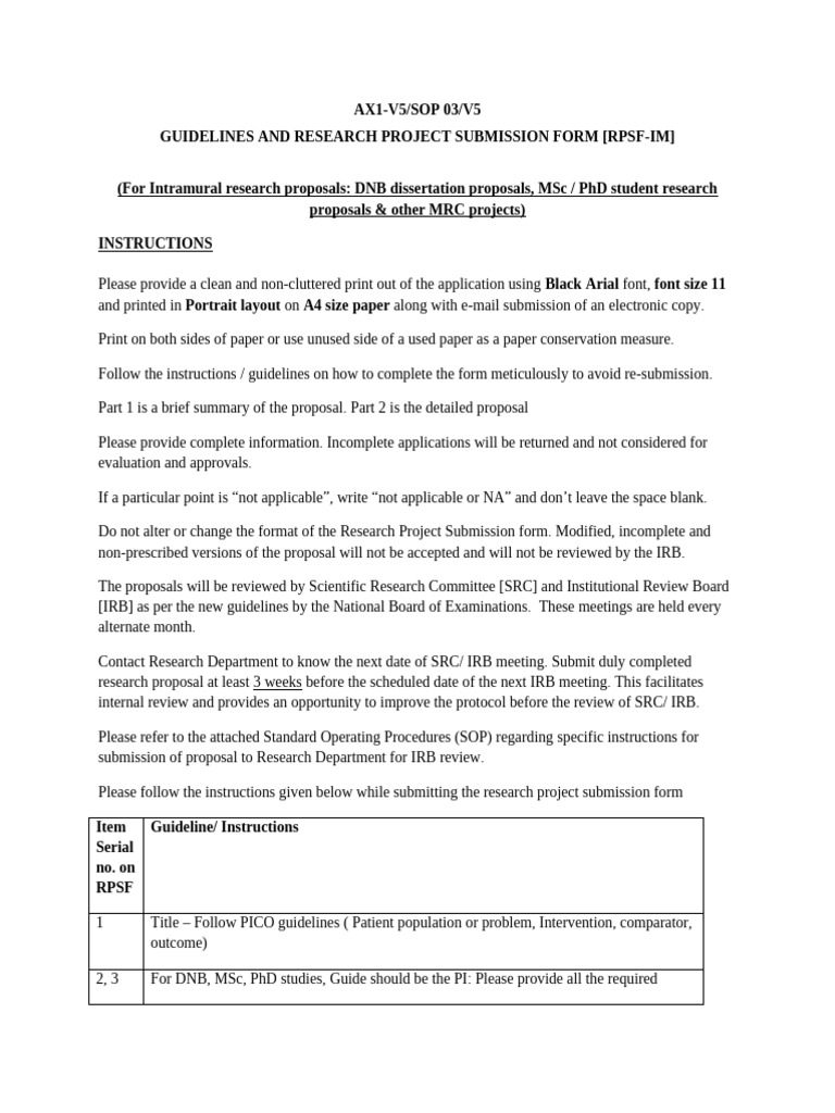 Research Proposal_IRB Form 2019_final (1) | PDF | Cohort Study ...